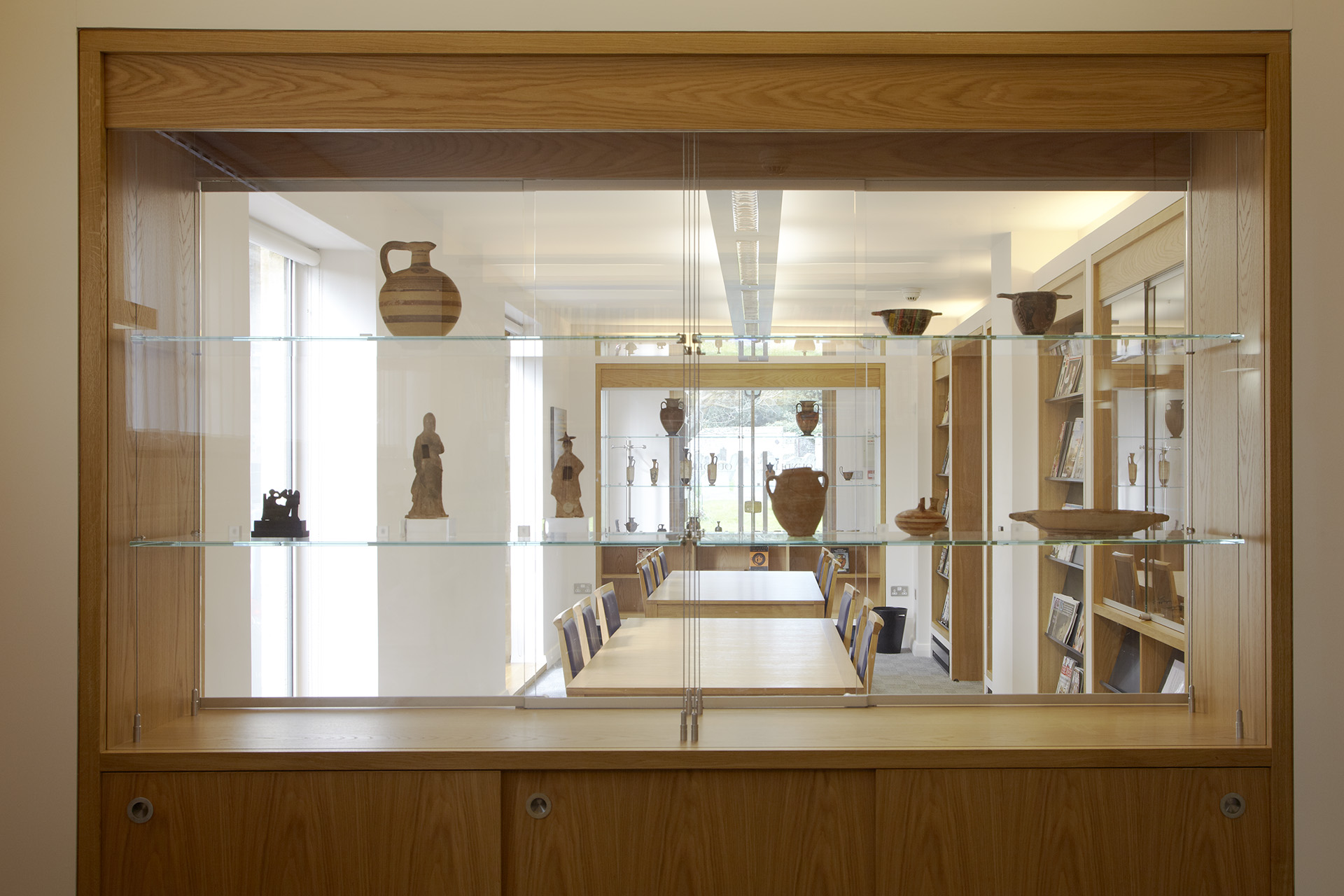 Oundle School Library - Luke Hughes Furniture in Architecture
